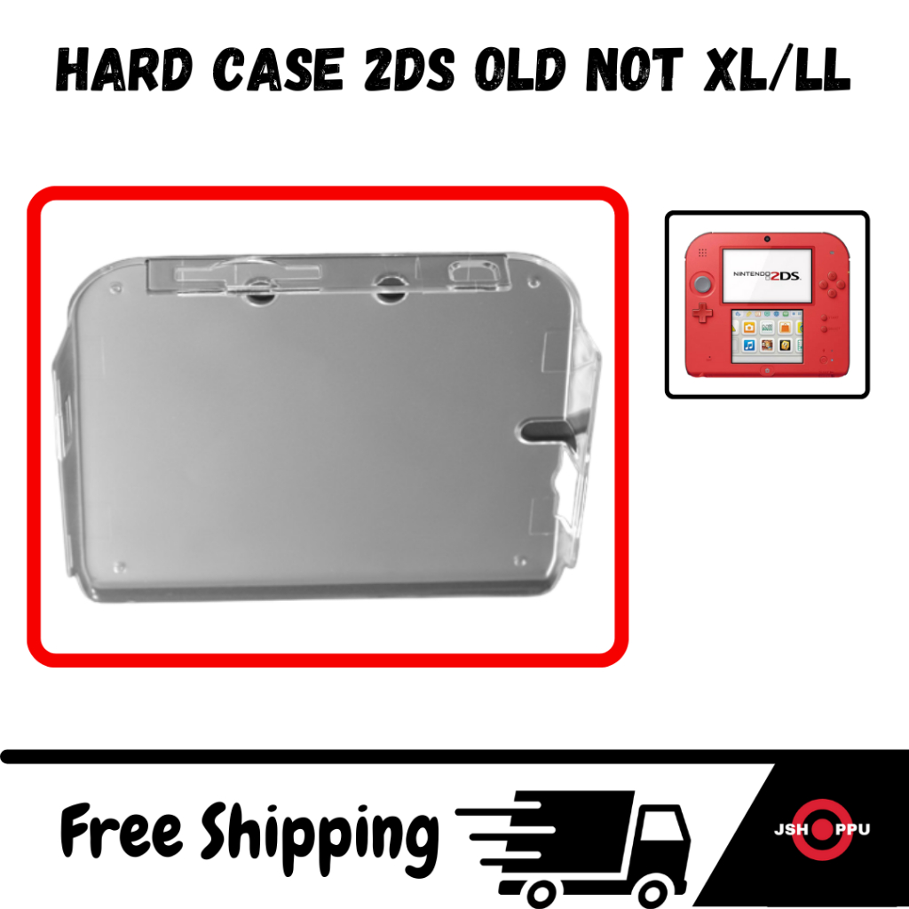 Jual Case Nintendo 2DS Old Reguler Hard Case 2ds old Transparan Casing ...