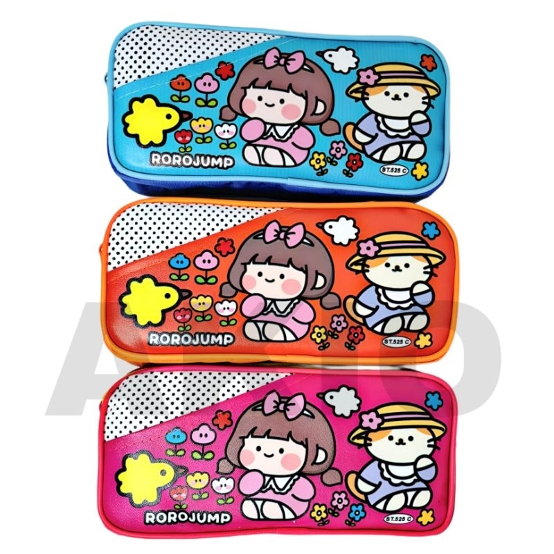 Jual Tempat Pensil Anak Perempuan Laki Laki Karakter RORO JUMP Lucu ...