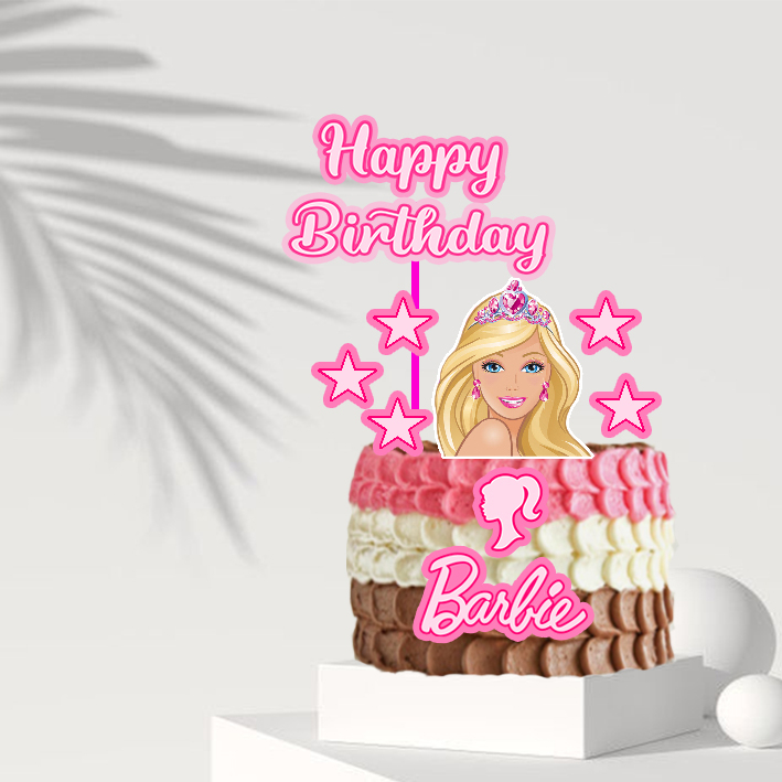 Jual JT - Barbie Topper Cake Birthday / Hiasan Kue Ulang Tahun | Shopee ...
