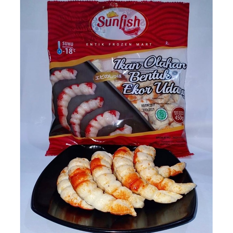 Jual Sunfish Shrimp Tail | Ekor Udang 450gr (±30pcs) | Shopee Indonesia