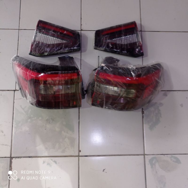 Jual lampu belakang / stop lamp raize rocky + lampu bagsi reflektor ...