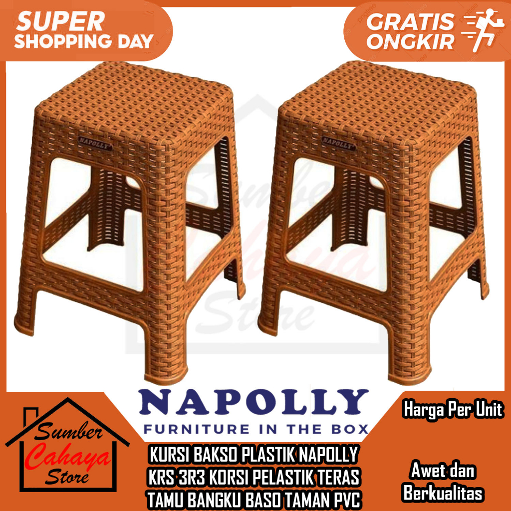 Jual Kursi Baso Bakso Napolly Krs 3r3 Plastik Pelastik Bangku Tenda ...