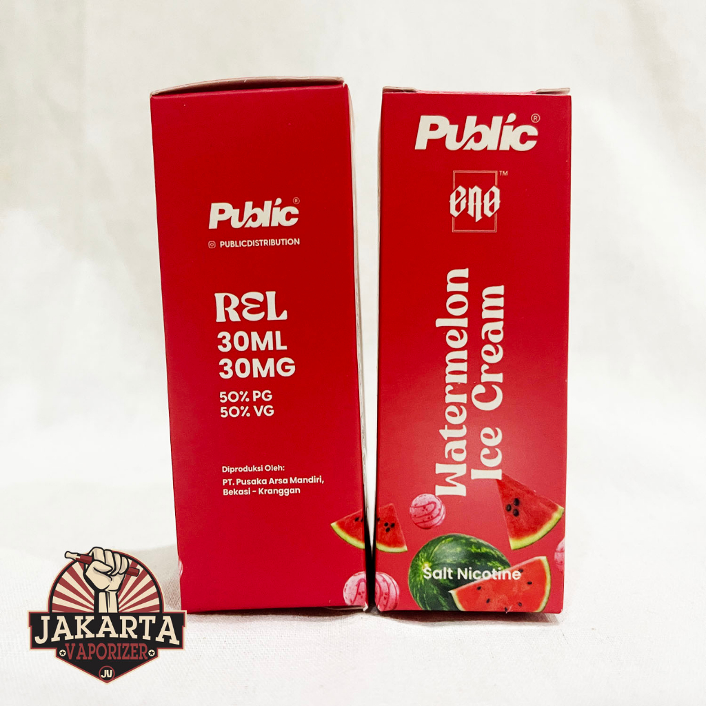 Jual [SALT] ELO ENO WATERMELON ICE CREAM SALTNIC 30ML 30MG BY PUBLIC ...