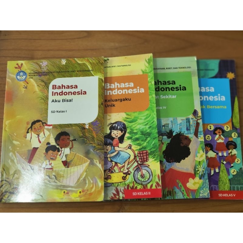 Jual Buku Bahasa Indonesia SD Kelas 1 2 3 4 5 6 Kurikulum Merdeka ...