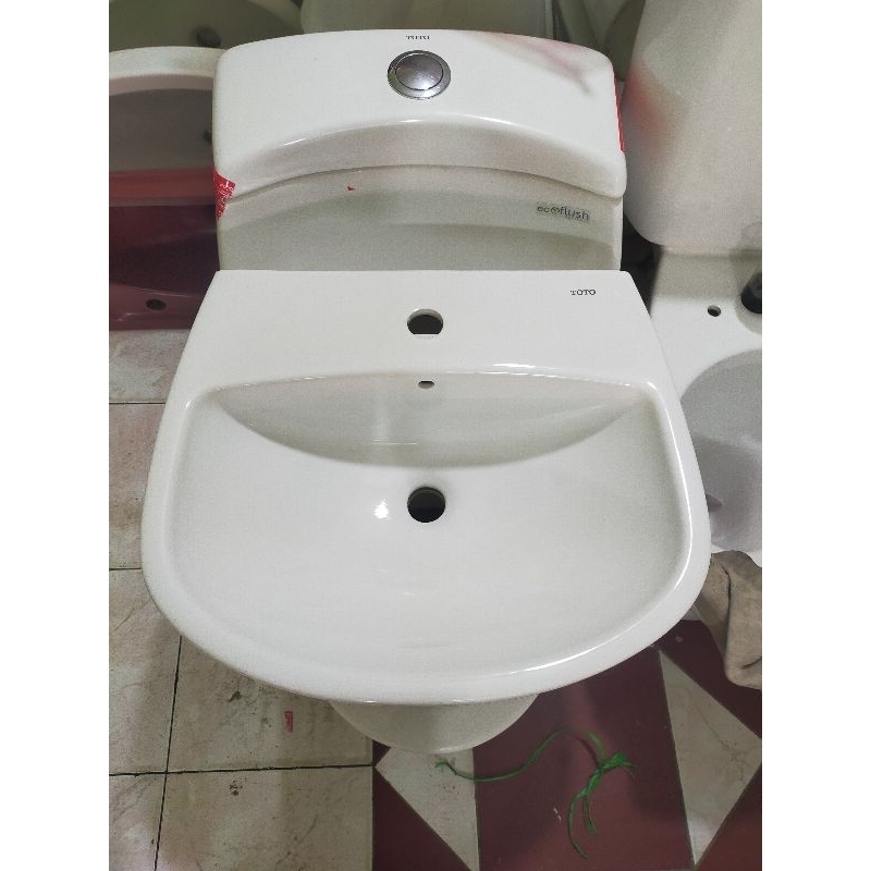 Jual WASTAPEL TOTO LW 247 CJ KOMPLIT SET | Shopee Indonesia