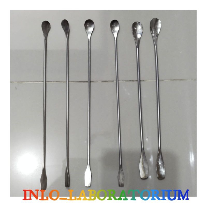 Jual Spatula Stainless/Spatel Stainless/Sendok Obat/Sendok Bahan Kimia ...