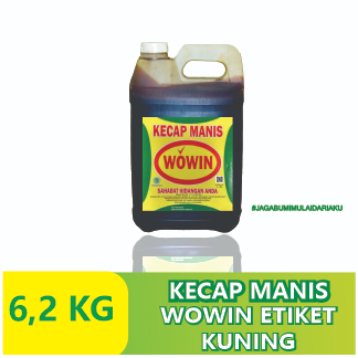 Jual WOWIN PREMIUM Kecap Manis Jirigen 6,2KG | Shopee Indonesia