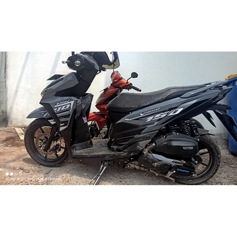 Jual striping sticker vario led old 125/150 vario transparan custame | Shopee Indonesia