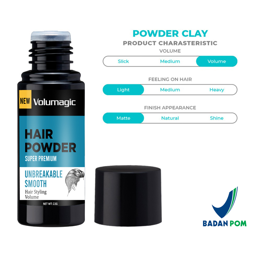 Jual Hair Styling Powder Pria VOLUMAGIC penambah volume rambut ...
