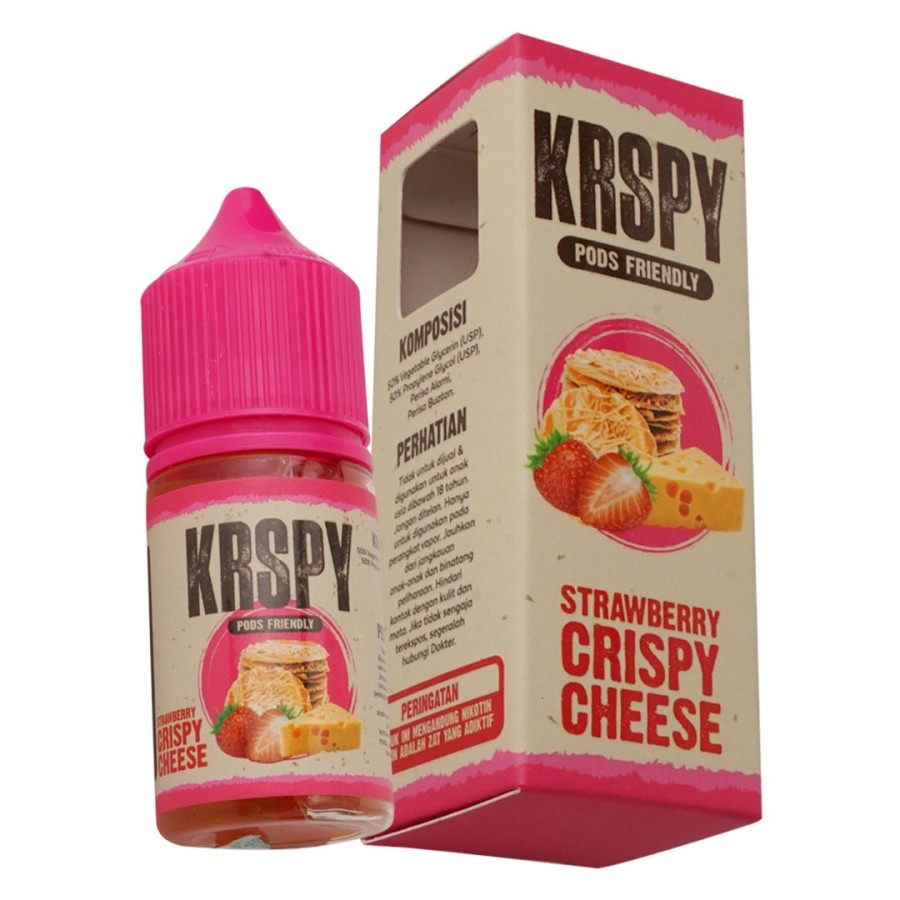 Jual KRSPY V2 STRAWBERRY CHEESE PODS FRIENDLY 30ML ORIGINAL by KER ...