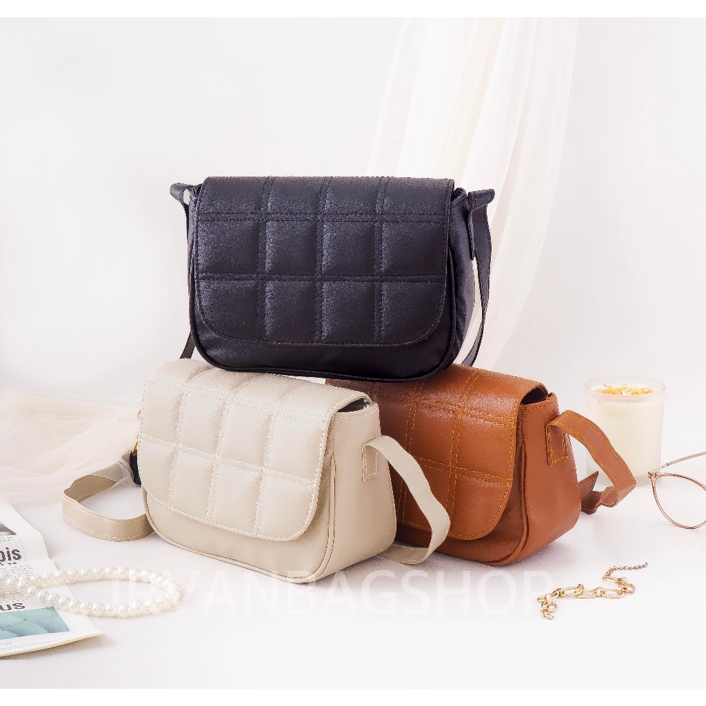 Jual Irvanbagshop Tas Lulu Tas Selempang Wanita Slingbag bisa | Shopee ...