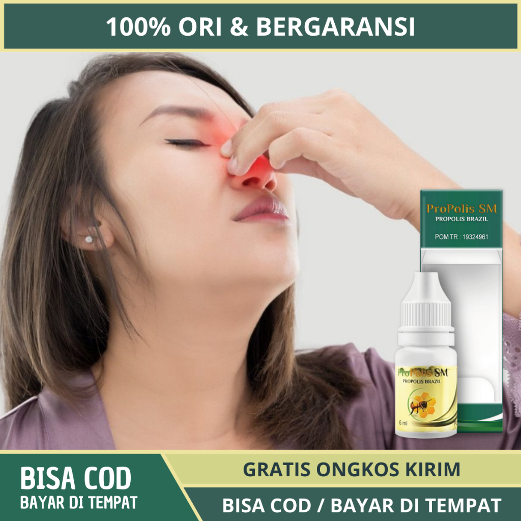 Jual Obat Sinus Sinusitis Rinitis Polip Flu Menahun Pilek Hidung Bau ...