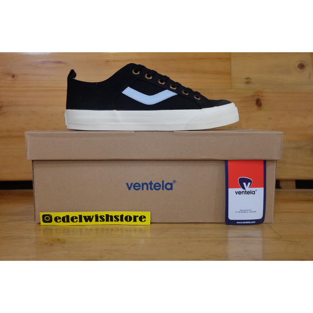 Jual Ventela Reborn Reflective (Black) || Sepatu Original || Sepatu Lokal Brand || Sepatu Casual ...