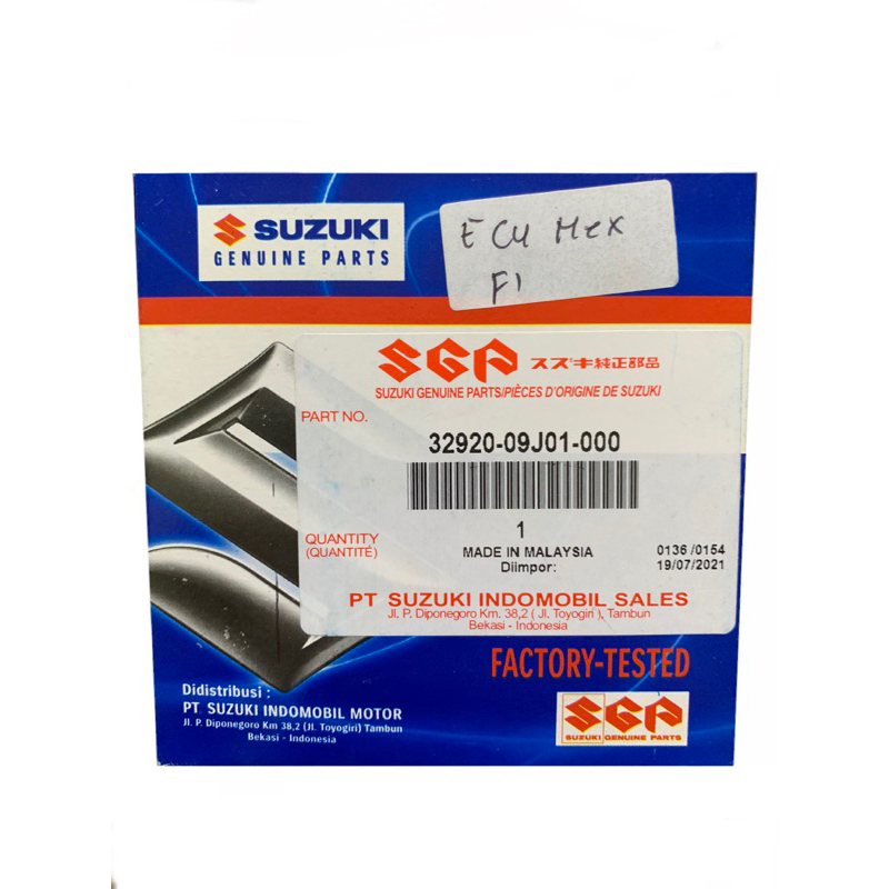 Jual Ecu nex fi 32920-09j01-000 ORIGINAL SUZUKI | Shopee Indonesia