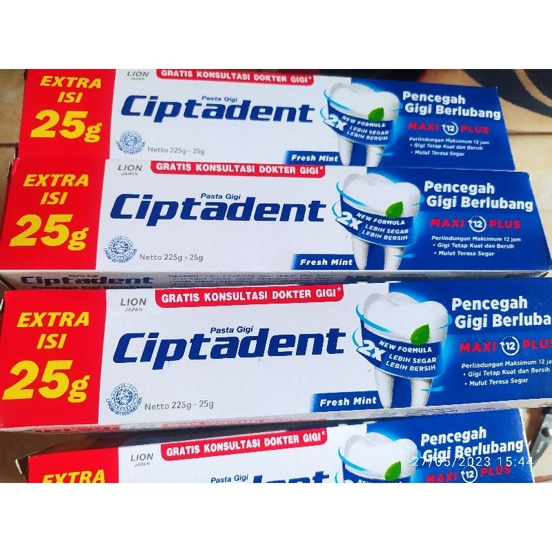 Jual ciptadent 225gr+25gr | Shopee Indonesia