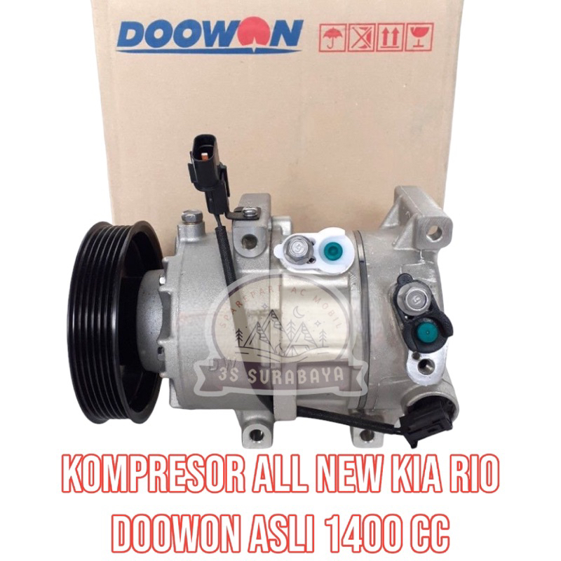 Jual Kompresor New Kia Rio 2012-2017 Grand Avega i20 DOOWON Asli Ac ...