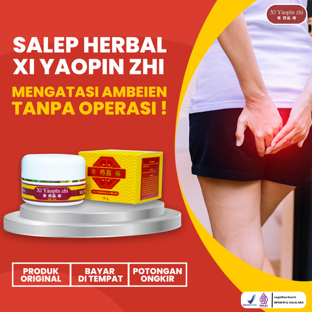 Jual XI YAOPIN ZHI Obat Wasir Herbal Ambeien Dewasa SALEP Wasir Keluar ...