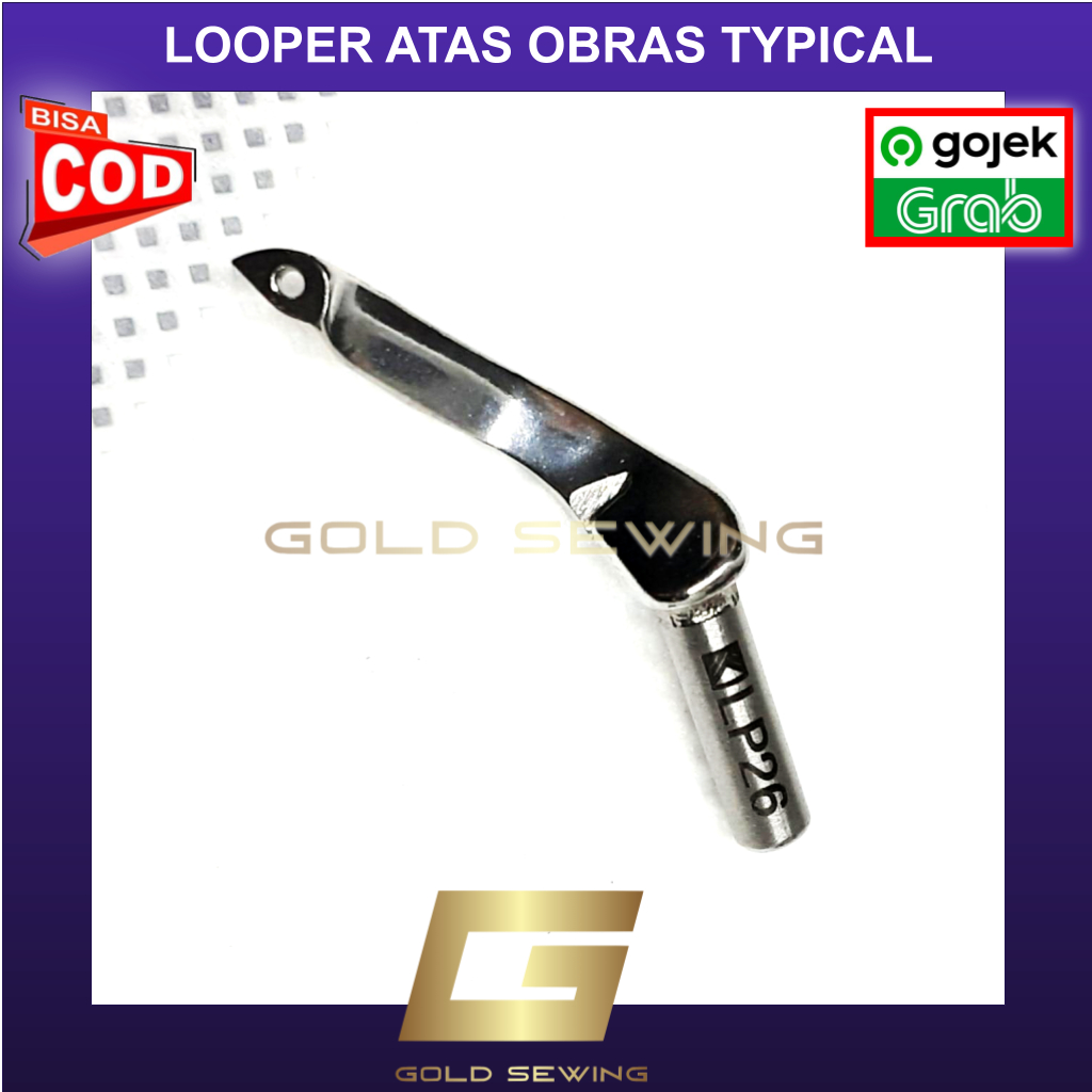 Jual Loper Looper Atas Obras Benang 4 Tipe LP26 Mesin Jahit Obras Industri - GOLD | Shopee Indonesia