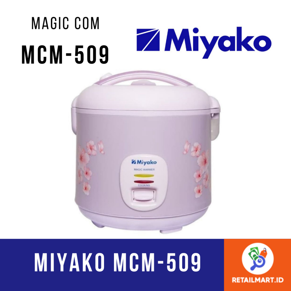 Jual MIYAKO : MCM509 MAGIC COOKER / RICE COOKER 3IN1 MCM 509 1,8 LT ...