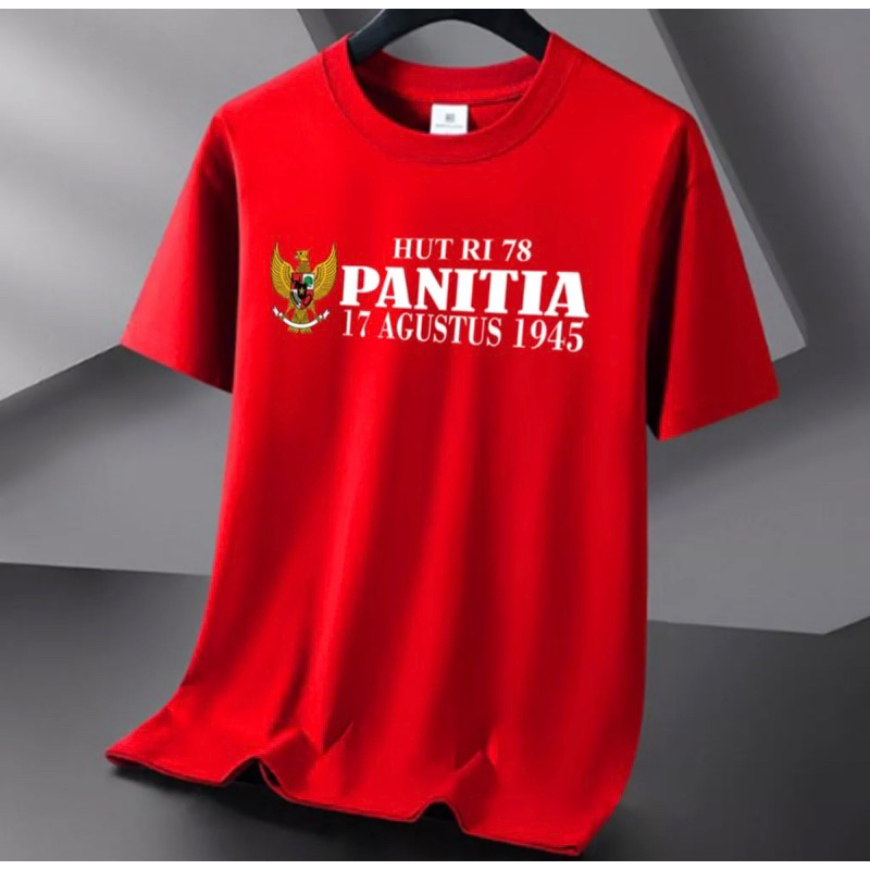 Jual Baju Kaos Panitia 17 Agustus NKRI Dirgahayu Kemerdekaan HUT RI ke 78 Garuda Merdeka ...