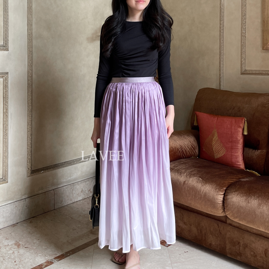 Jual LAVEE - Claudia Shimmer Skirt - LAVEE APPAREL / Rok Shimmer Maxi ...