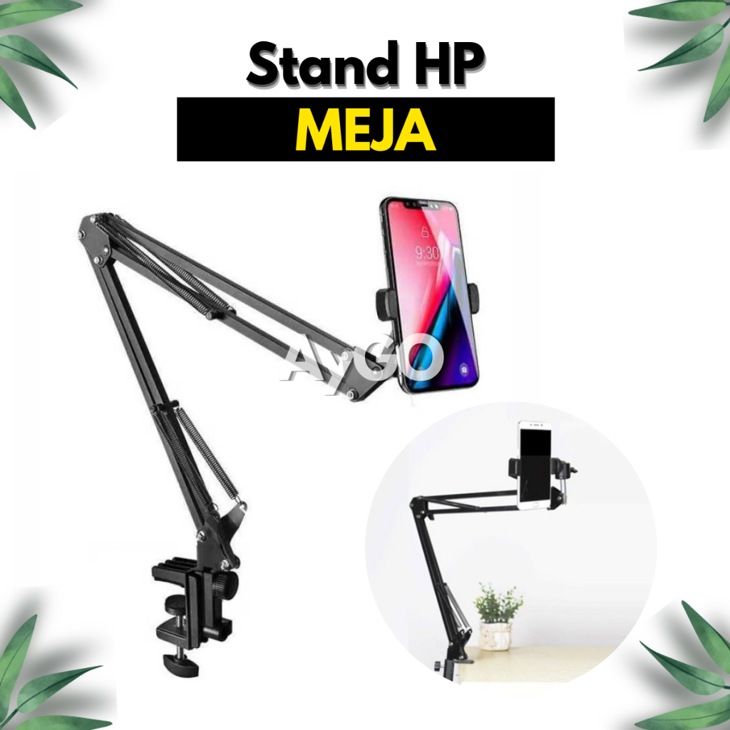 Jual STAND HP MEJA / STAND HOLDER SMARTPHONE MEJA / TRIPOD HP | Shopee ...