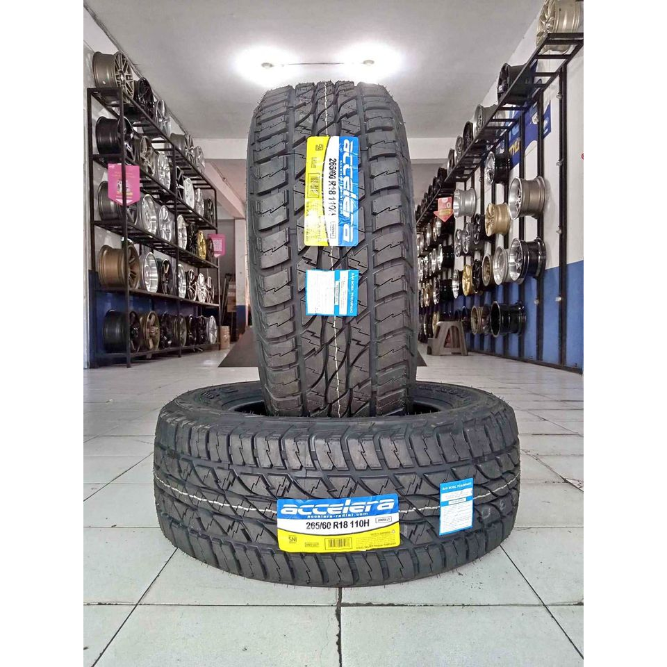 Jual Ban Mobil Pajero 265/60 R18 Accelera Omikron A/T Ukuran 265 60 R18 ...