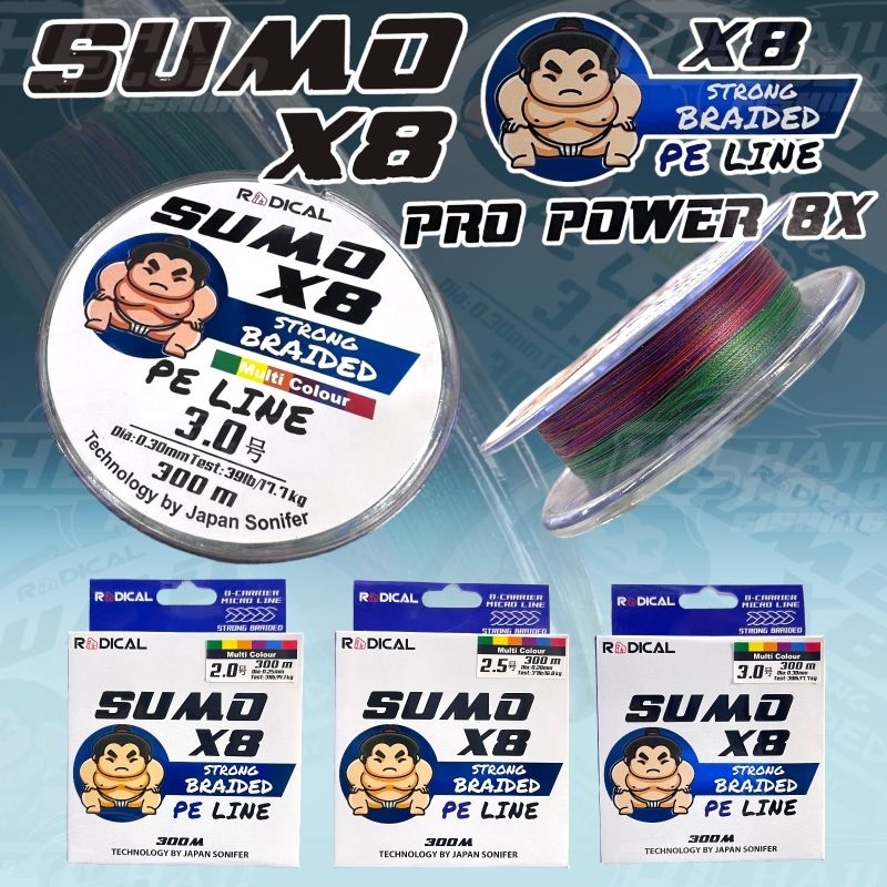 Jual Benang PE Radical Sumo X8 | Shopee Indonesia