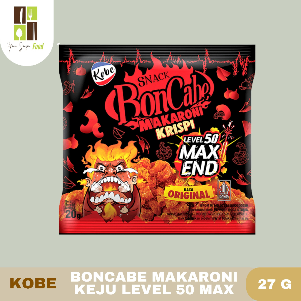 Jual Kobe BonCabe Sambal Tabur Level 10 / Level 15 / Level 30 [5.5 g] Level 50 MAX END [4.5 g ...
