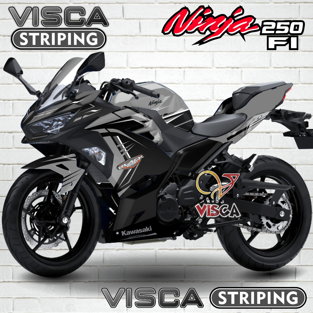 Jual Decal Ninja 250 FI 2018 Full Body - Stiker Ninja 250 FI 2018 Full ...