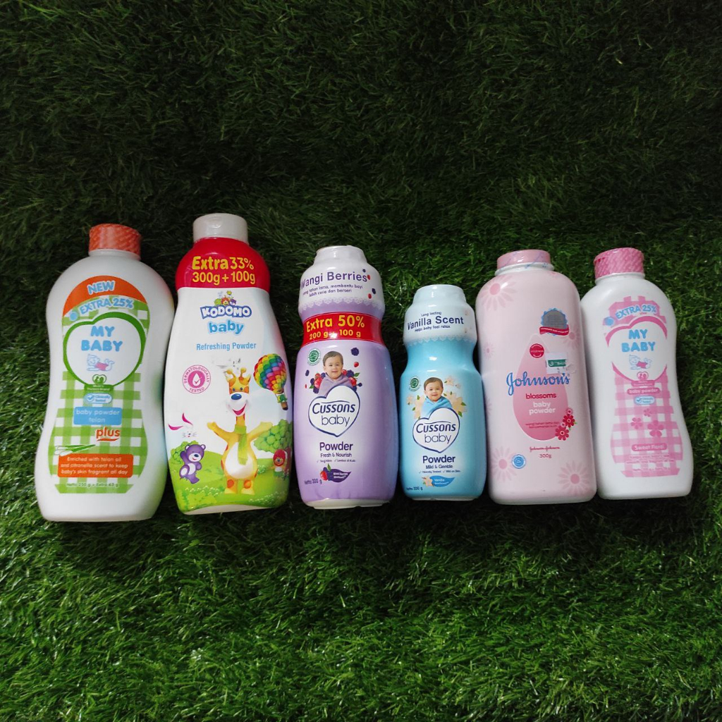 Jual Bedak bayi tabur / my baby powder telon plus extra 25% / kodomo ...