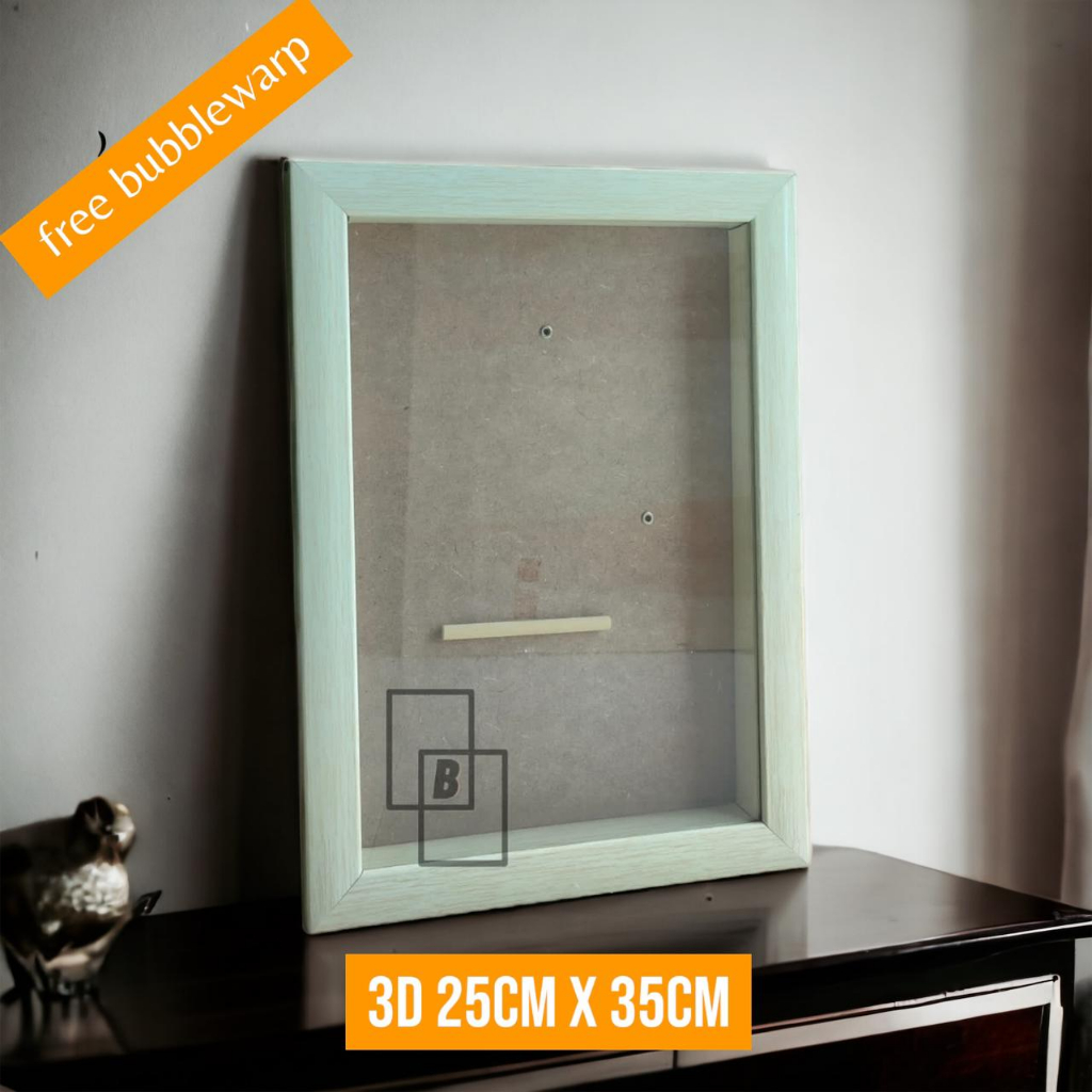 Jual Bingkai pigura 3D 25x35cm frame pigura 3D kado / souvenir ...