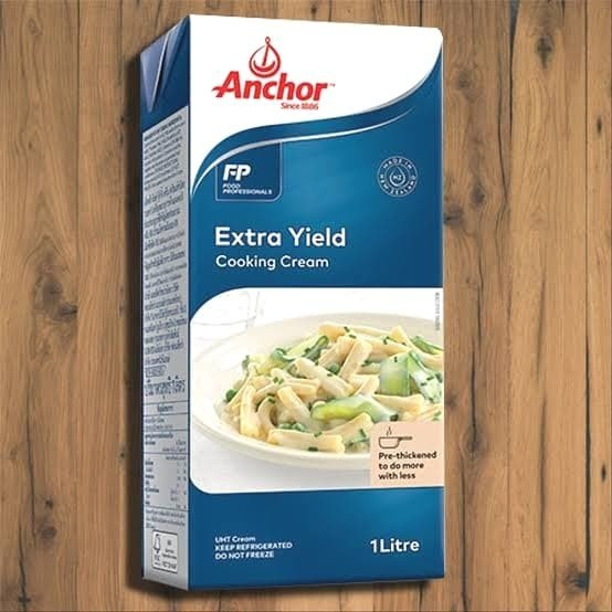Jual Anchor Cooking Cream Extra Yield 1 Liter | Shopee Indonesia