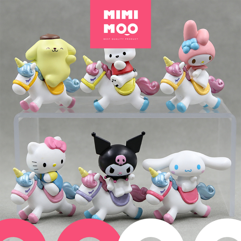 Jual MIMIMOO Figure Mainan Sanrio Character Unicorn Edition | Shopee ...