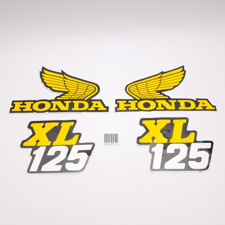 Jual Honda XL125 XL 125 STICKER STIKER STRIPING BODY TANGKI | Shopee ...