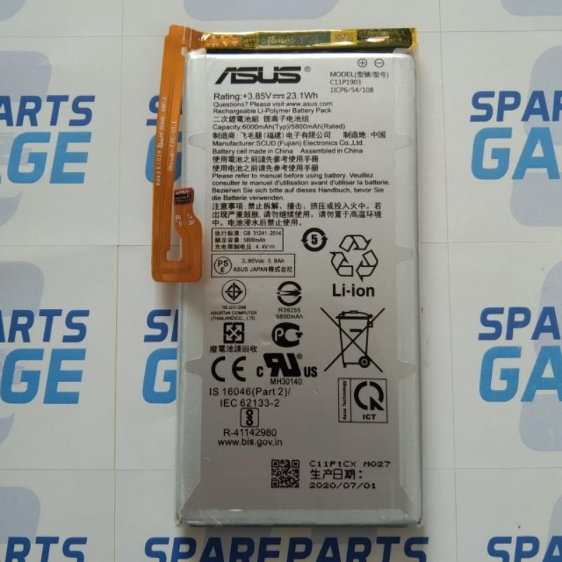 Jual BATERAI ASUS ROG PHONE 3 ZS661KL C11P1903 ORIGINAL | Shopee Indonesia