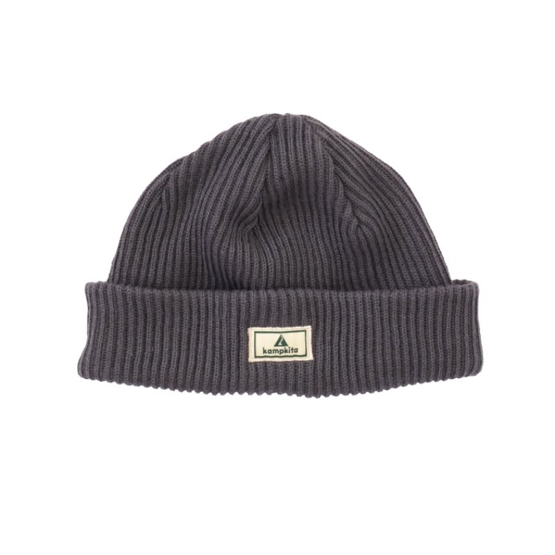 Jual Beanie Hat with Logo | Dark Gray | Shopee Indonesia