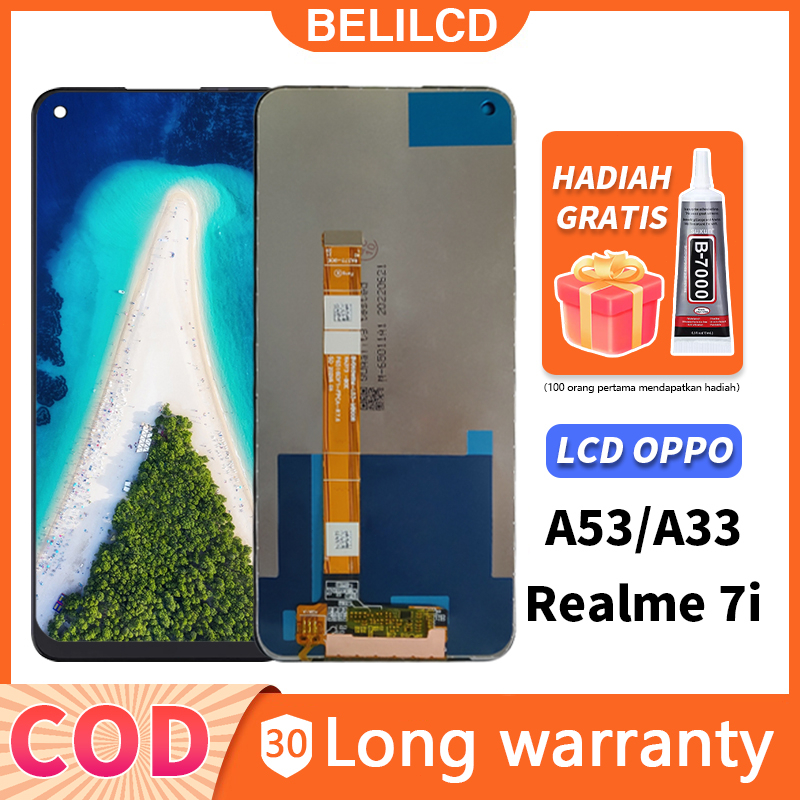 Jual LCD OPPO A53 A33 2020/Realme C17 7i Fullset Touchscreen ORI Touch Screen Bagian Digitizer ...