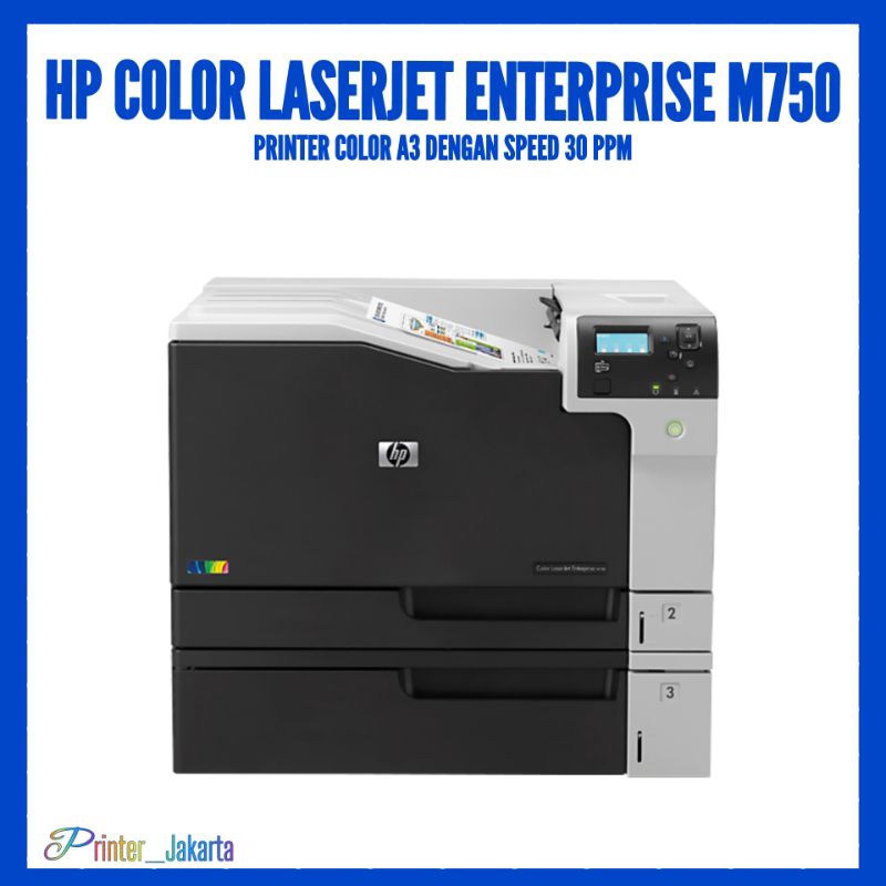 Jual Printer Hp Color Laserjet Enterprise M750 Siap Pakai | Shopee ...