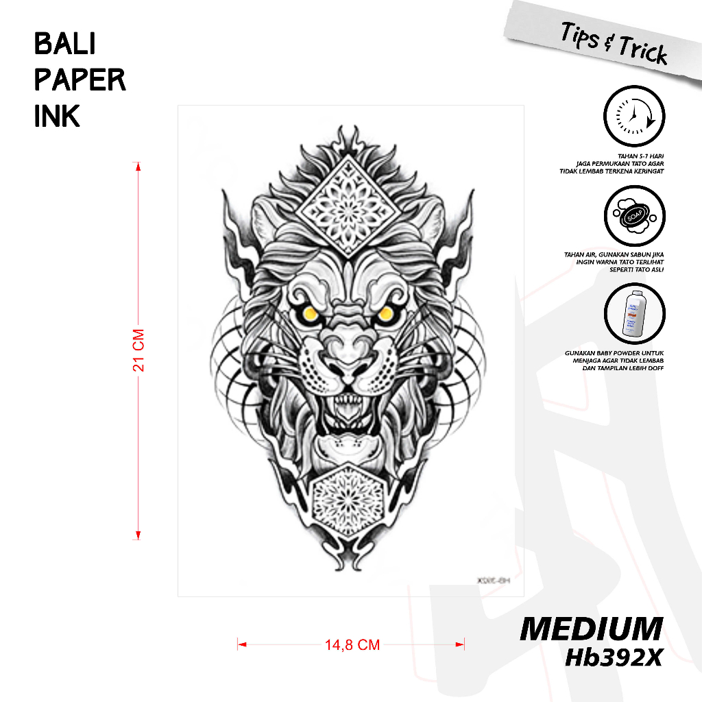 Jual HB392X - Medium - Basic Tato - By Bali Paper Ink | Shopee Indonesia