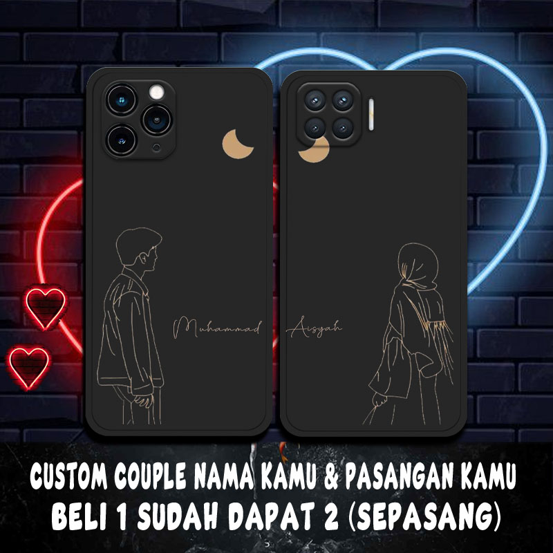 Jual [CC-8] Custom Case Hp COUPLE NAMA BEBAS [ BELI 1 SUDAH DAPAT 2 ...