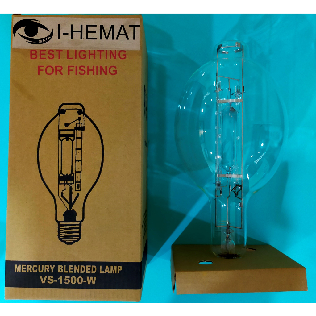 Jual Lampu Mercury Blended 1500 Watt Clear I-HEMAT | Shopee Indonesia