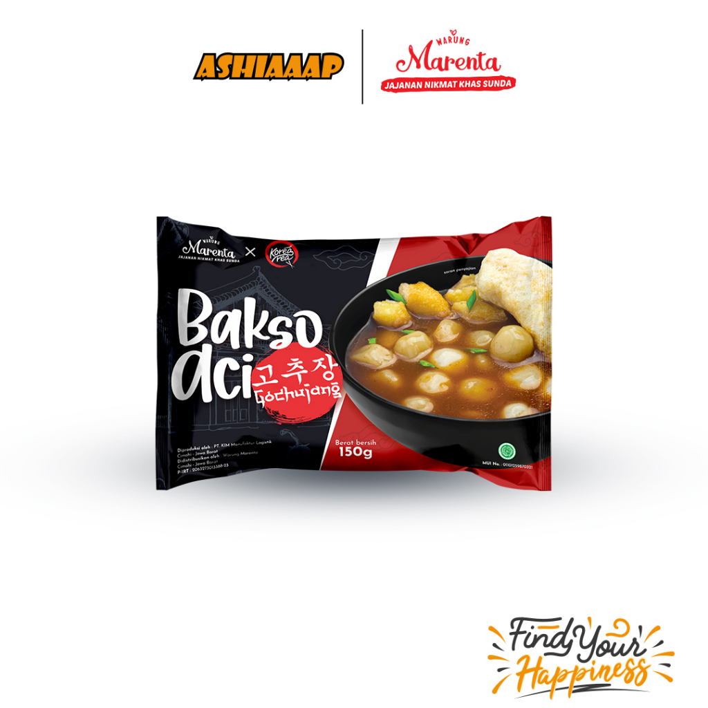 Jual ASHIAAAP X WARUNG MARENTA Baso Aci Gochujang (150) | Shopee Indonesia