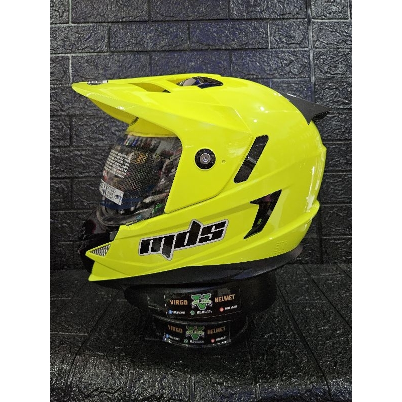 Jual Helm MDS SUPER PRO solid polos | Shopee Indonesia