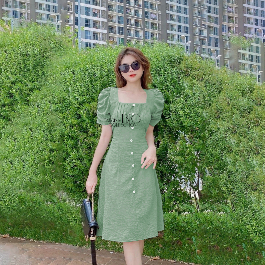 Jual Natal Dress Midi Dress Casual KoreaStyle Dress Big size Dress ...