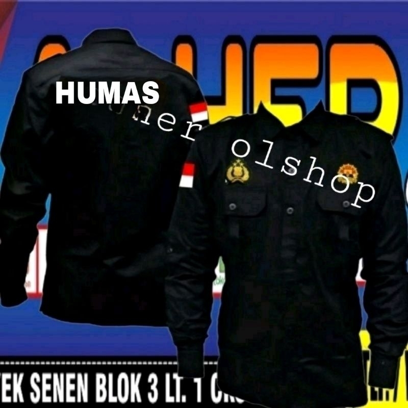Jual terbaru kemeja humas Polri baju humas Polri seragam humas Polri ...