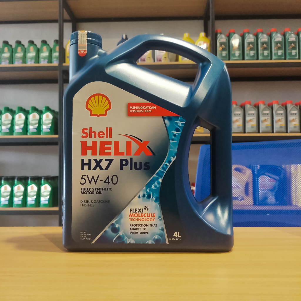 Jual Oli Shell Diesel Helix HX7 5W - 40 4 Liter | Shopee Indonesia