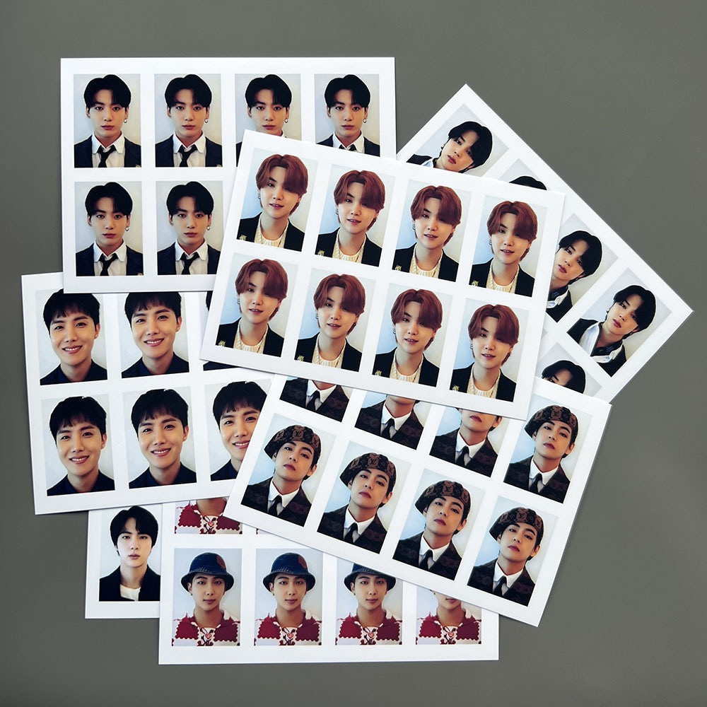 Jual [kstuffind] BTS ID PHOTO PICTURE MEMBER BTS ID PHOTO FOTO RM JIN ...