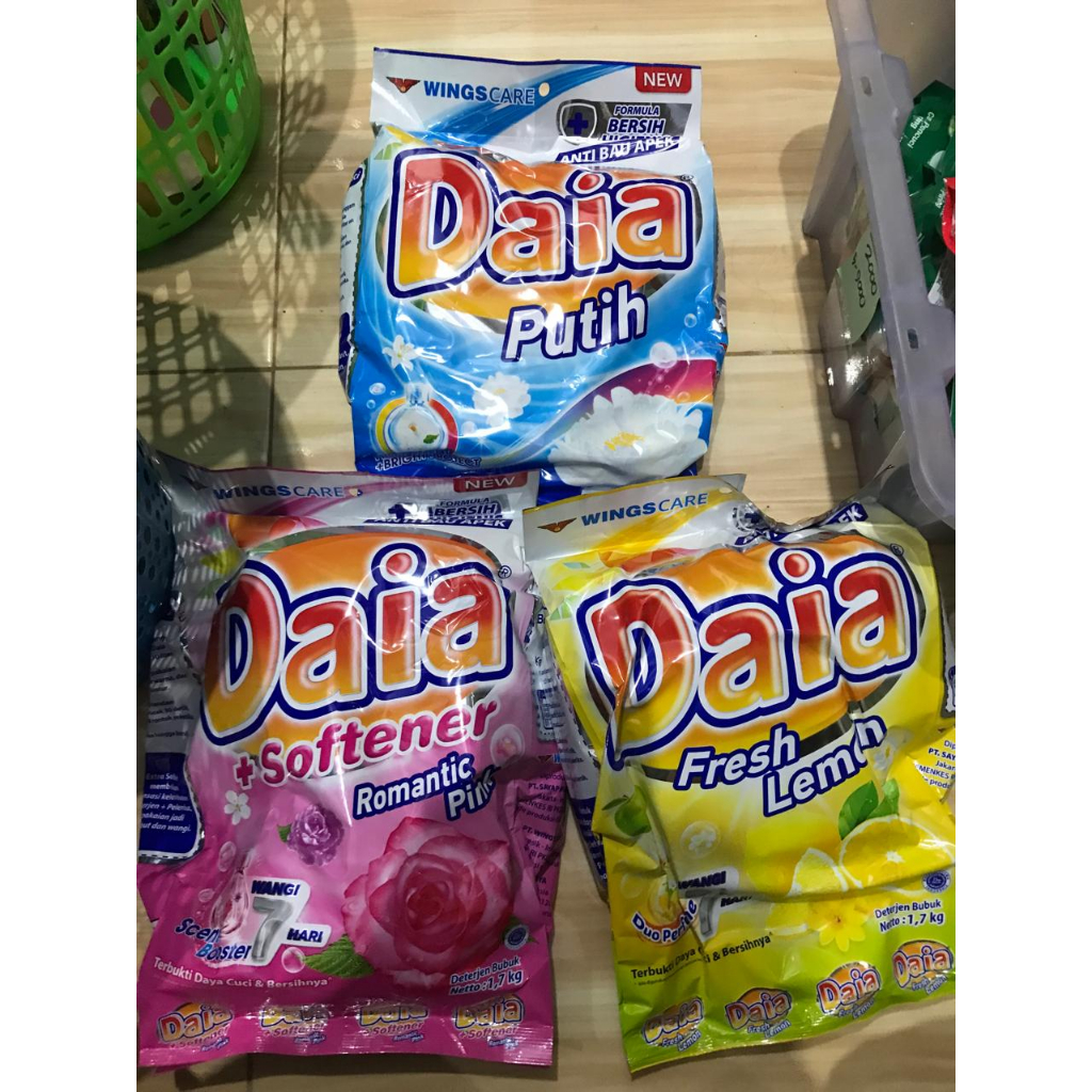 Jual DETERGEN DAIA JUMBO 1,6 KG | Shopee Indonesia