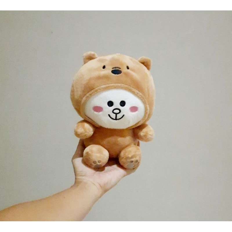 Jual Boneka Kelinci Cony Costum Grizly We Bare Bears Size 22 Cm ...